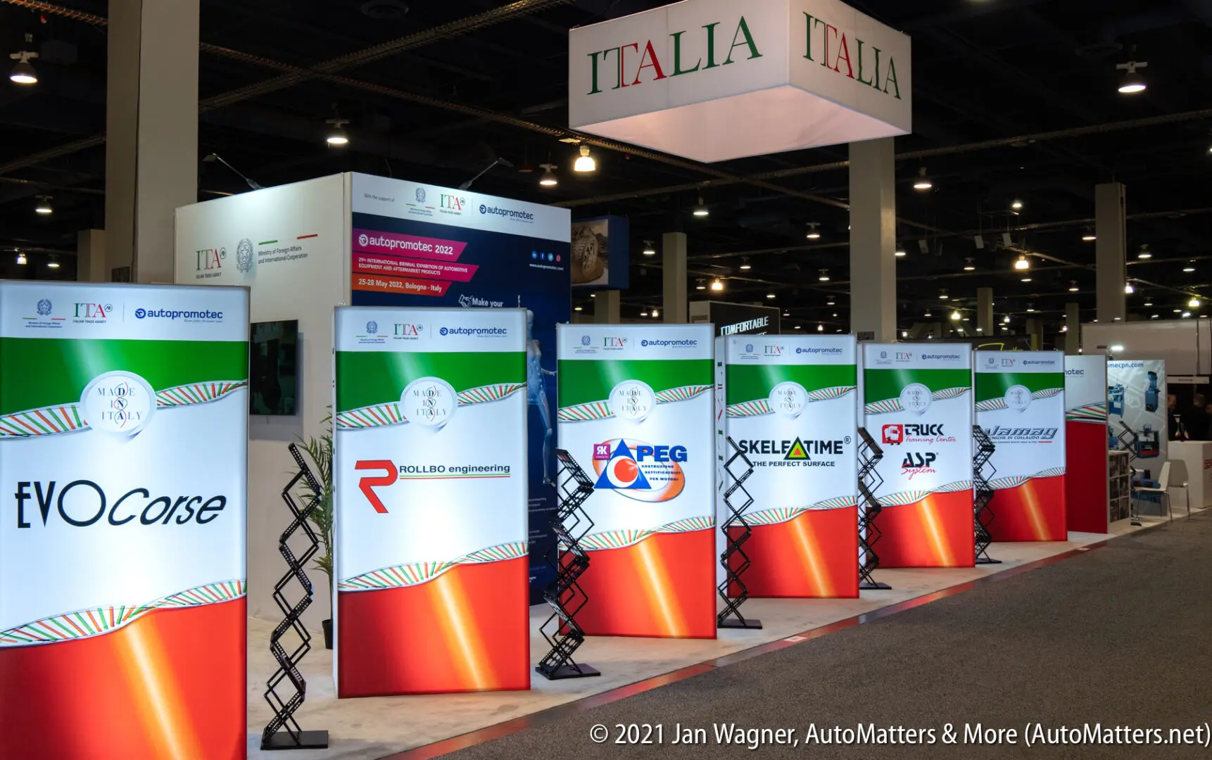 THE ITALIAN TRADE AGENCY AT THE SEMA SHOW & AAPEX 2021 - AutoMatters & More