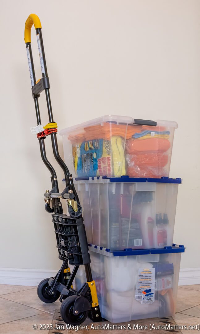Compact COSCO cart makes hauling luggage to your hotel room easy (plus ...